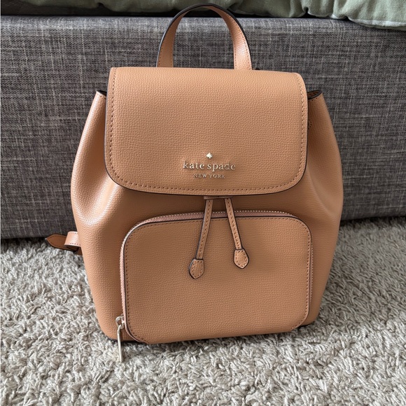 kate spade | Bags | Kate Spade Tan Leather Backpack | Poshmark